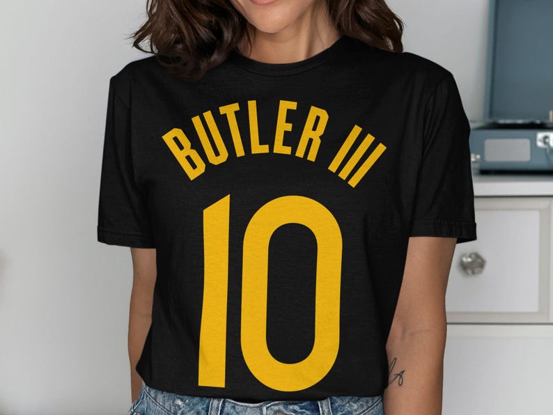 Jimmy Butler III Basketball Shirt Game Day Halftone Design Fan Tee Gift ...