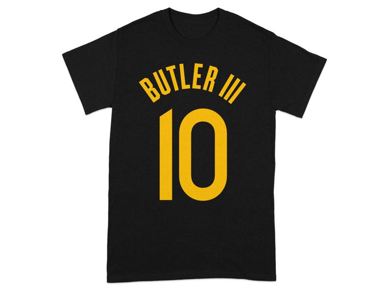 Jimmy Butler III Basketball Shirt Game Day Halftone Design Fan Tee Gift ...