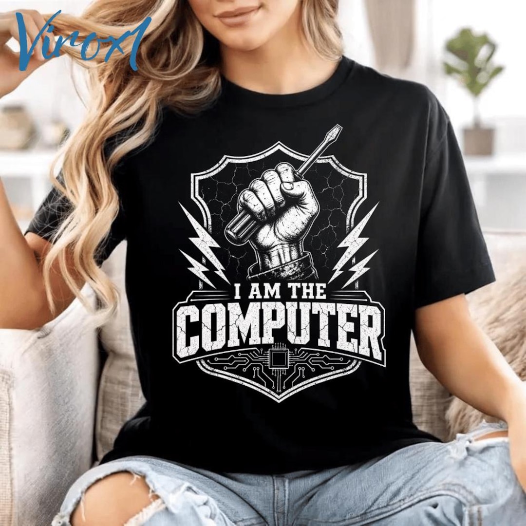 Funny Mechanic Computer Retro Slogan PNG: Garage Humor Technician ...