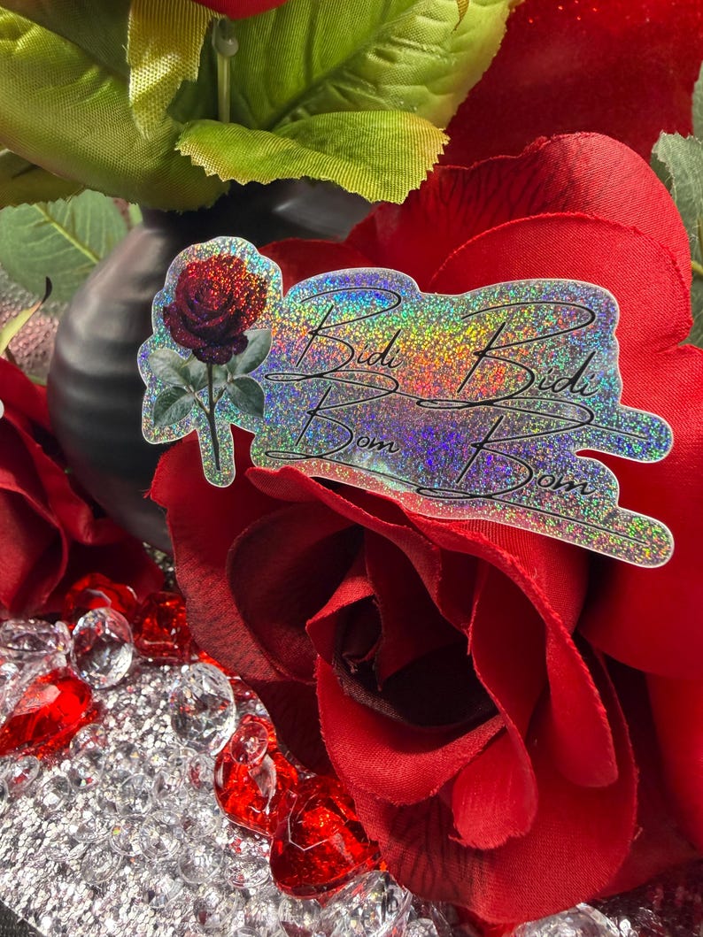 Selena Quintanilla Bidi Bidi Bom Bom-pixie Glitter Sticker Decal- Red ...