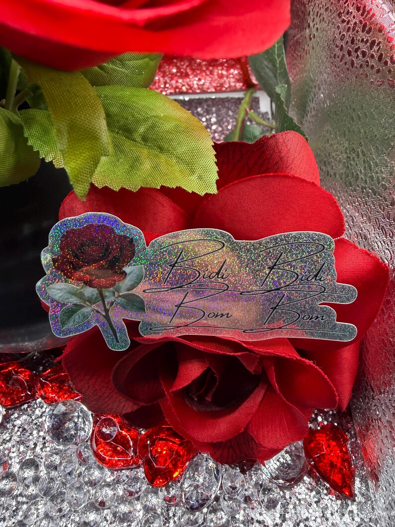 Selena Quintanilla Bidi Bidi Bom Bom-pixie Glitter Sticker Decal- Red ...