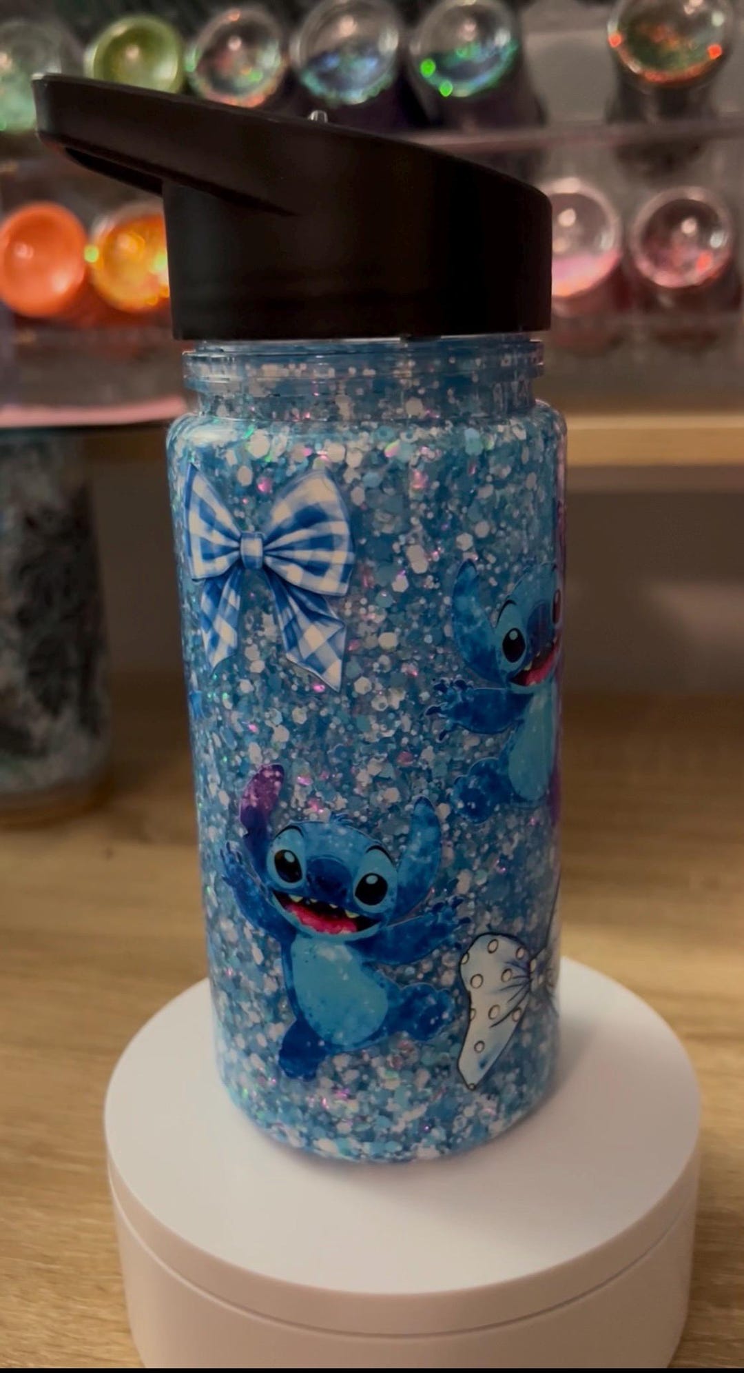 Blue Alien Inspired Kids Tumbler | Slow Flow Tumbler | Ohana Inspired ...
