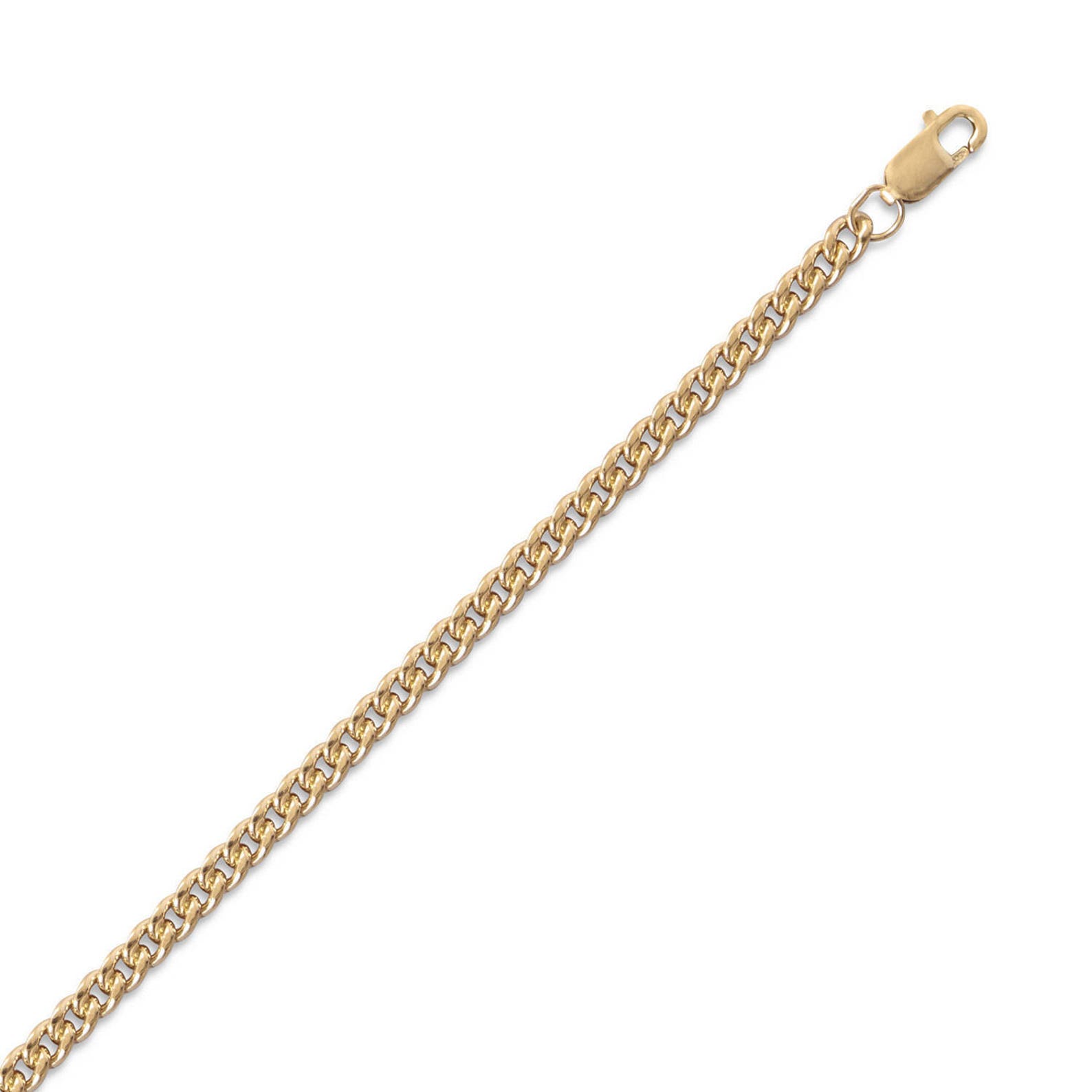 3mm 14K Gold Filled Curb 080 Chain Necklace 16 18 20 22 24 30 - Etsy