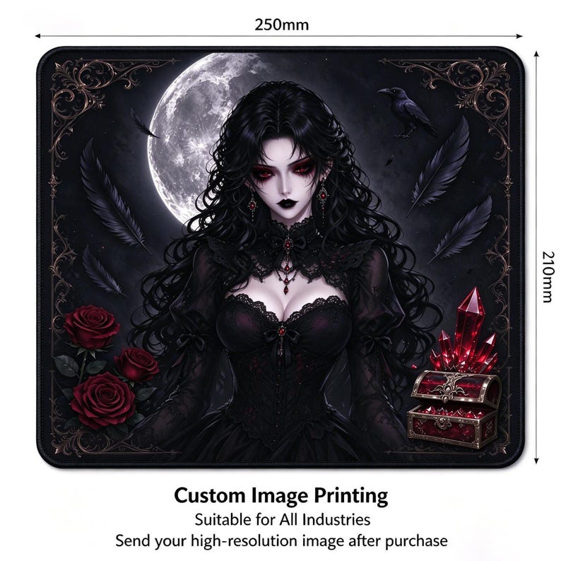 Custom Gaming Mouse Mat, Personalised Desk Mat, Anime Desk Mat, Cute ...