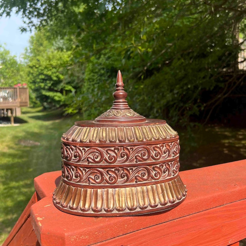 Vintage Burmese Lacquerware - Etsy