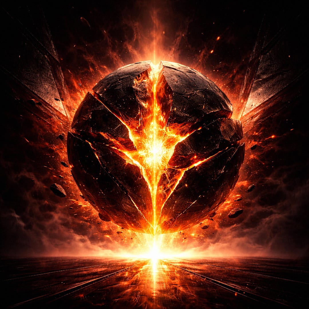 CORE ECLIPSE – Orange Dark Tech Sigil Artwork (3000x3000 PNG) - Etsy