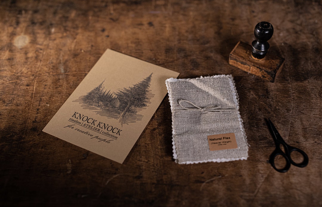 Fabric Samples Swatches SET 2 / Natural & Bleached - Etsy