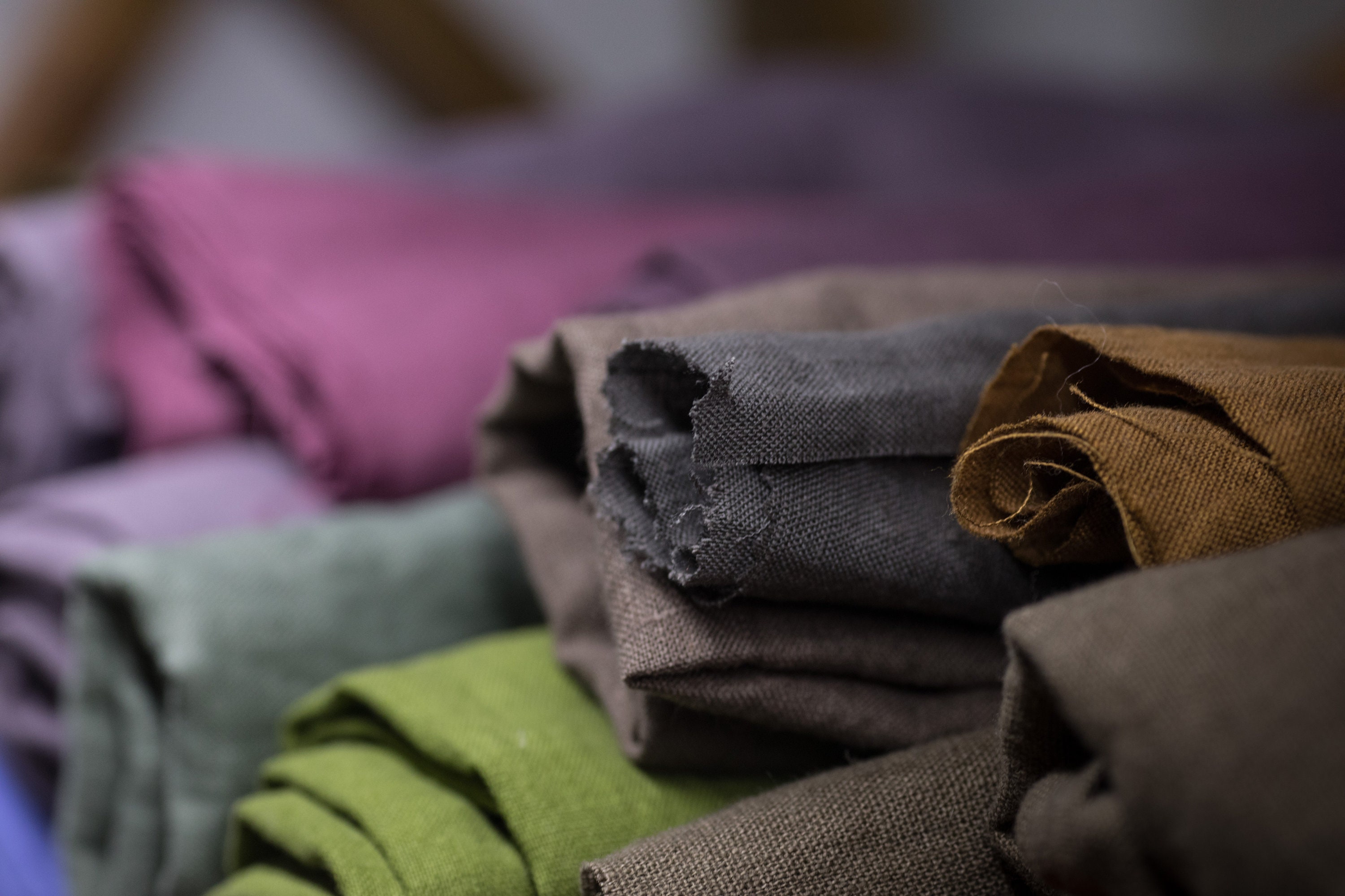 LINEN REMNANTS | Natural Linen Fabric | Fabric Scraps - Etsy