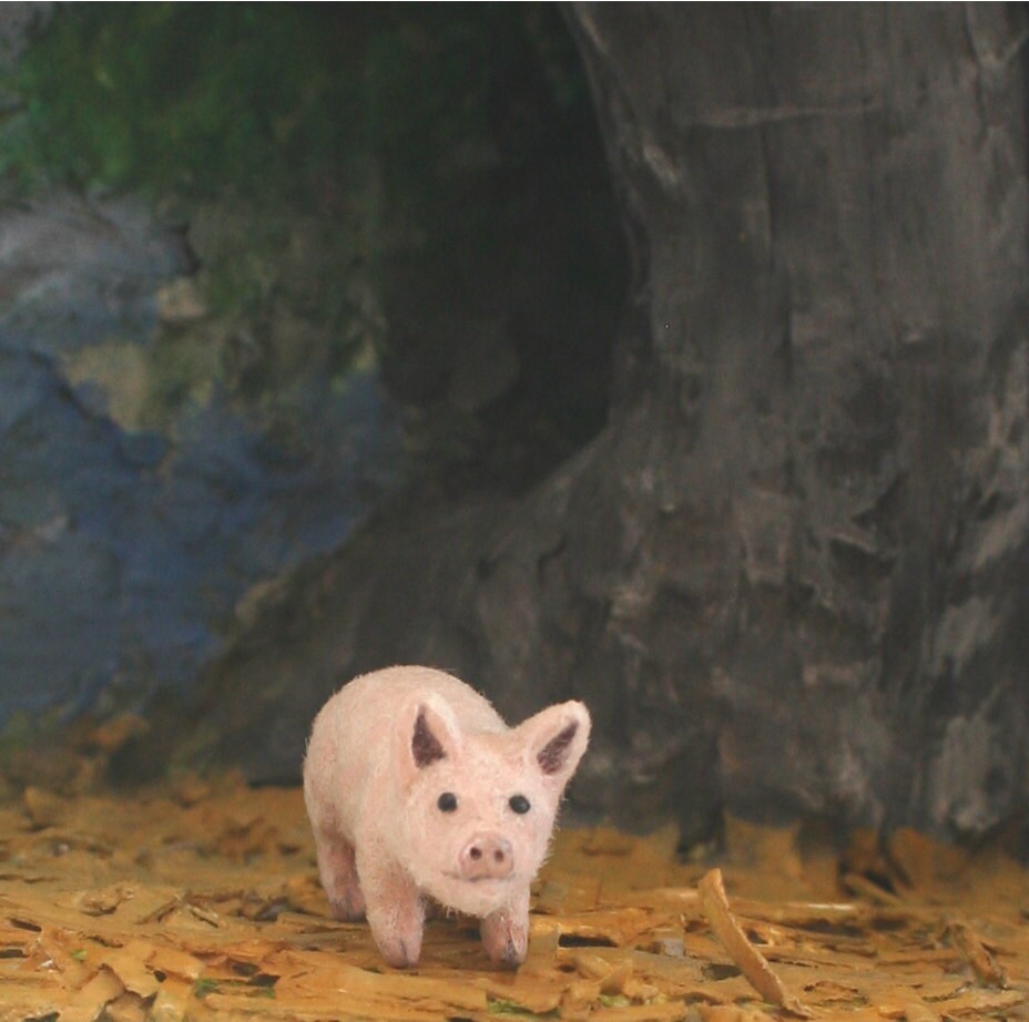 Miniature Piglet on the Farm Teacup Piggy made to Order - Etsy