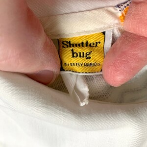 Vintage 1970s Girls' Shutterbug Blue White Stripe Fruit Print Dress // Size 5 6 - Etsy