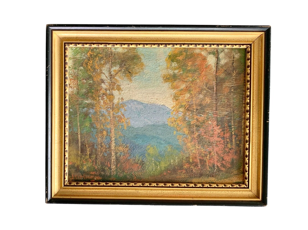 David Stirling American Plein-air Oil Painting Colorado Mountains 1930s ...