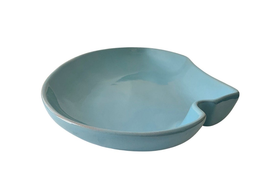 Vintage 1950s 60s Frankoma Pottery 4P Light Blue Glaze - Etsy