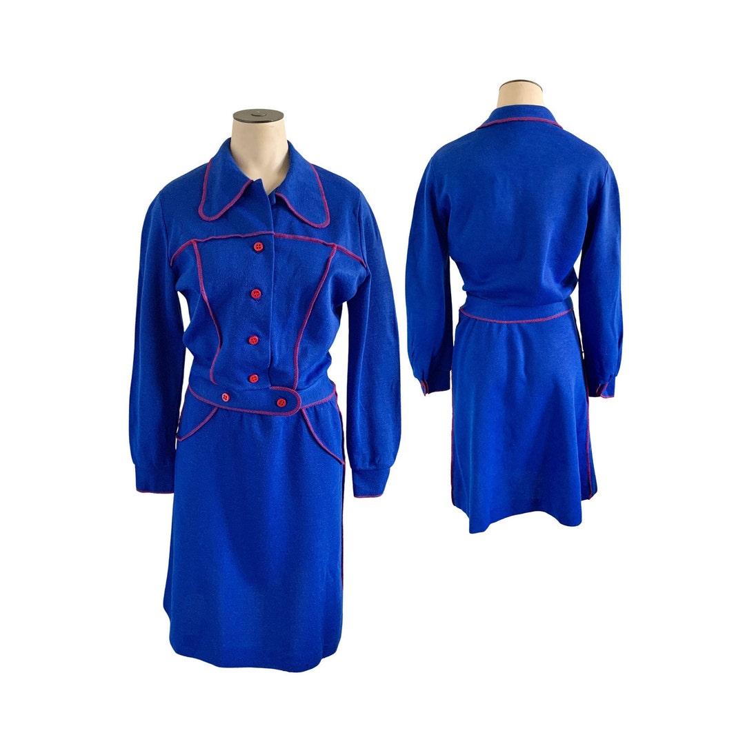 Vintage 1970s 80s Misses' Beeline Fashions Acrylic Cardigan Jacket ...