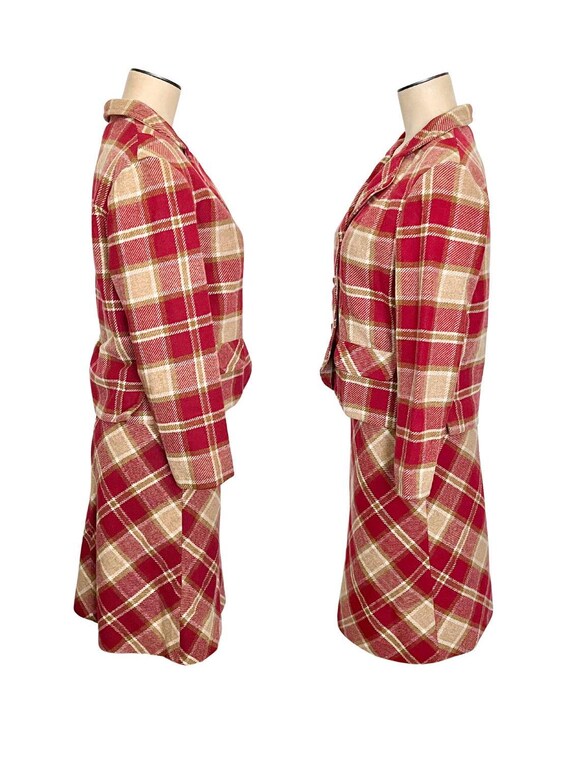 Vintage 1950s 60s Robbie Rivers Pert Petites Maroon C… - Gem