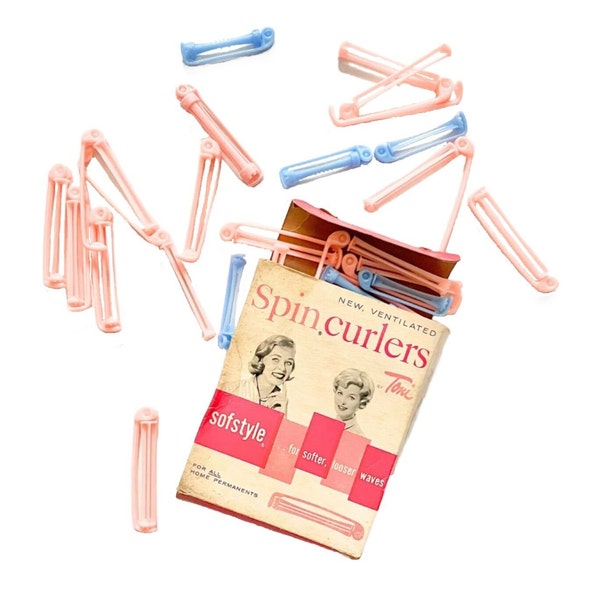 Vintage Hair Curlers - Etsy