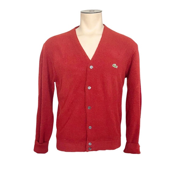 Vintage 1970s 80s Izod Lacoste Men's Acrylic Grandpa… - Gem