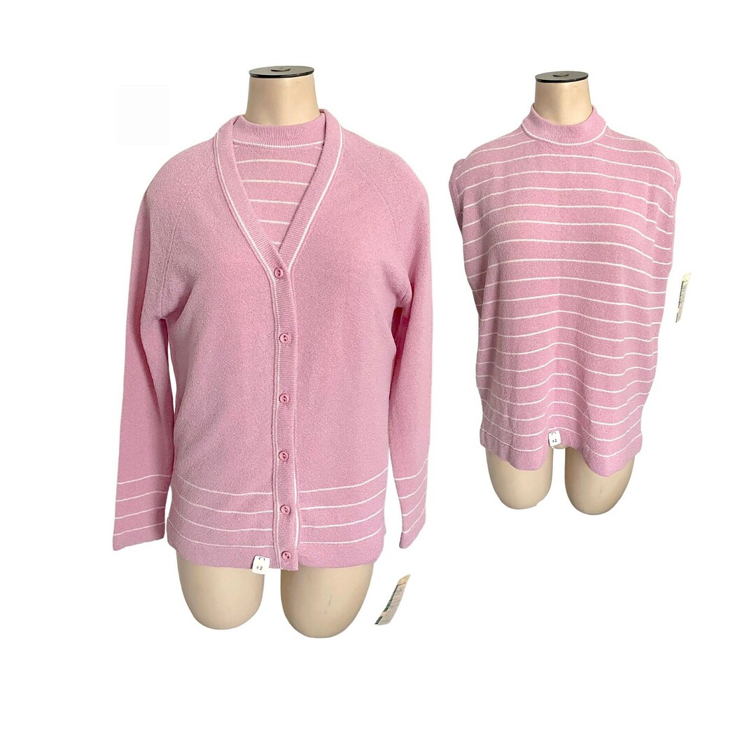 Vintage NEW Old Stock Designers by Dayfarer Dusty Rose Colored Sweater ...