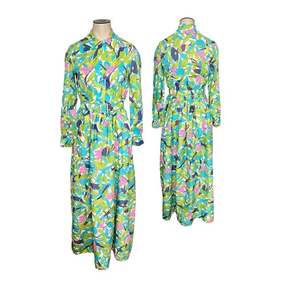 Vintage 1960s 70s David Crystal Colorful Tropical Pri… - Gem