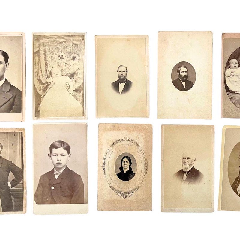 Cabinet Card Photo - Etsy