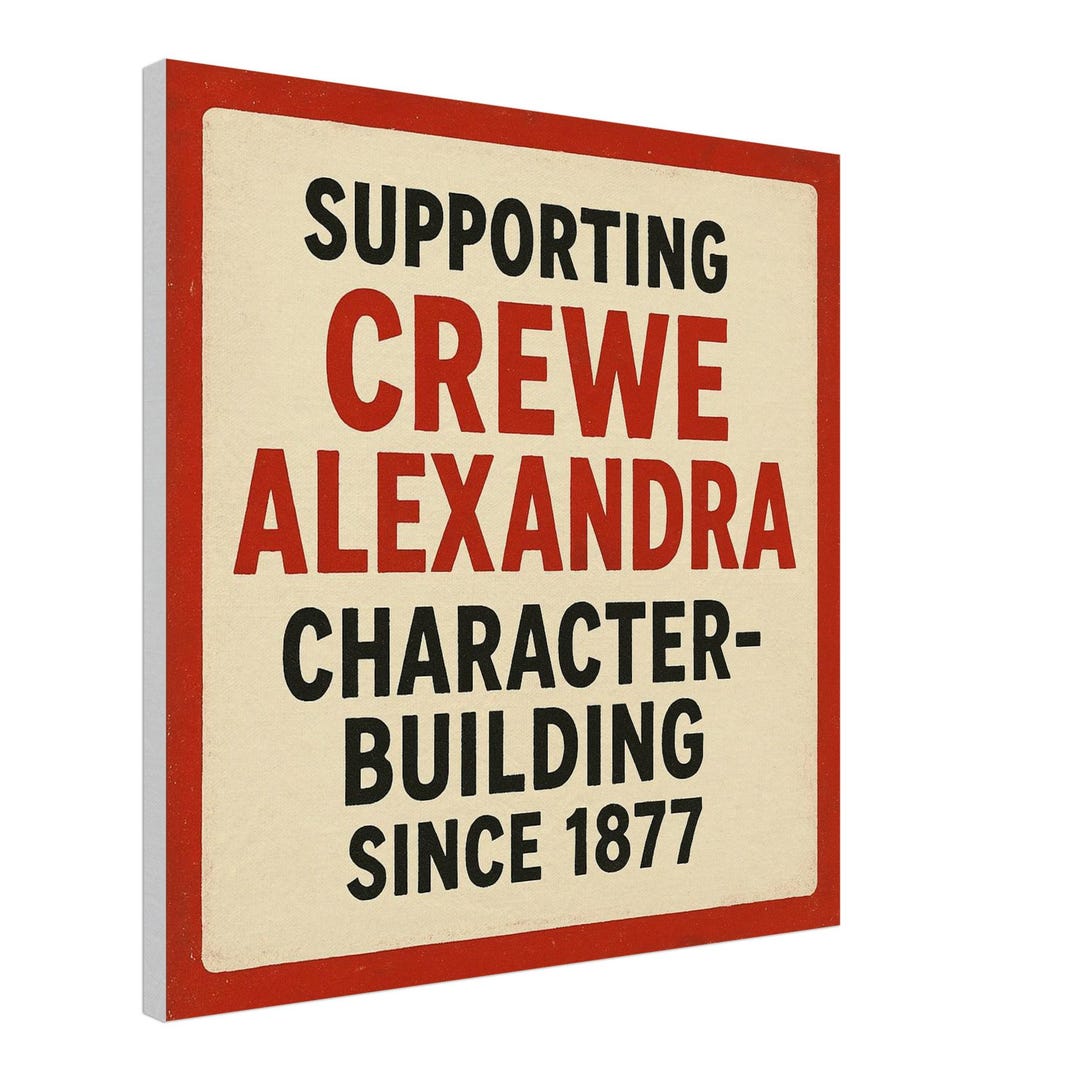 Crewe Alex Canvas Print - Etsy