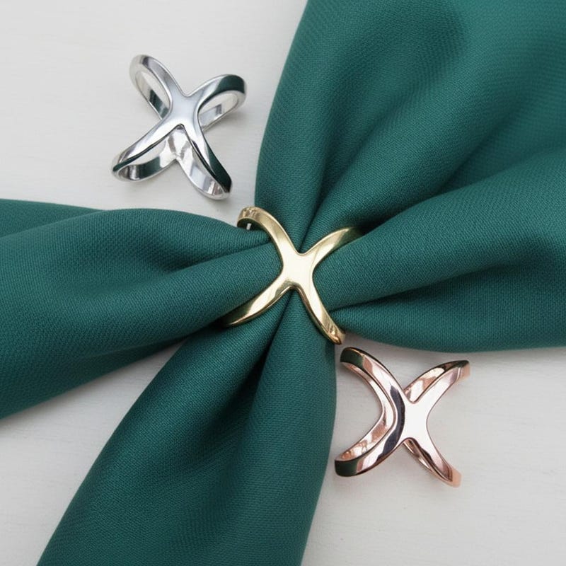 Scarf Ring - Etsy