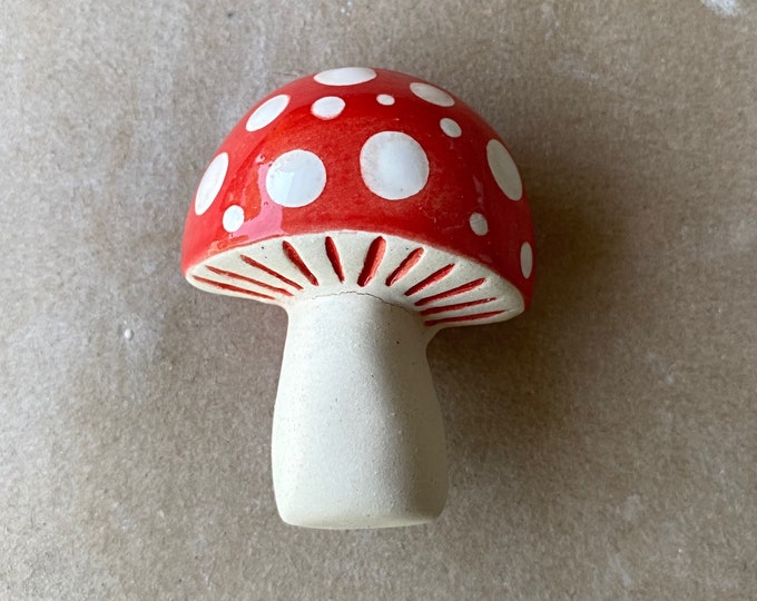 Handmade Mushroom Drawer Handles Set of 4 - Etsy Canada