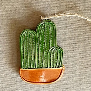 Handmade Ceramic Plant Ornament - Etsy