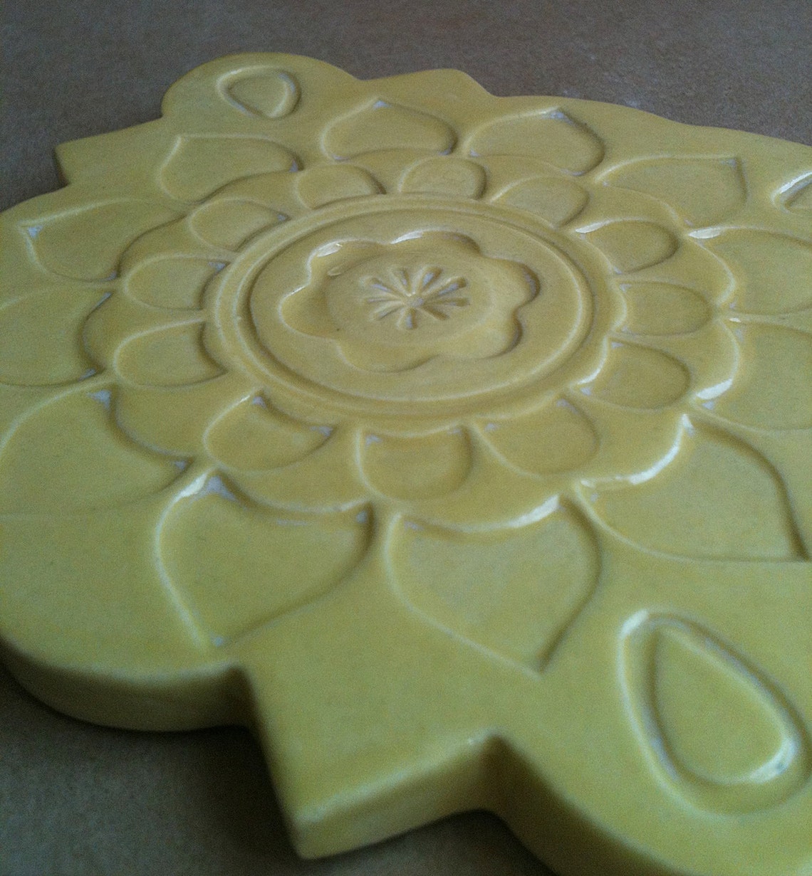 Trivet de cerámica, azulejos de arte, colgante de pared - Etsy México