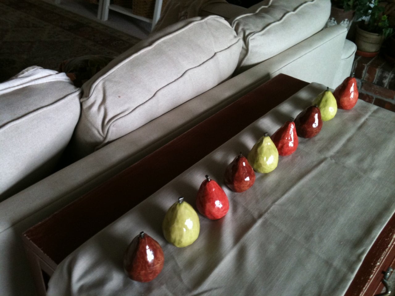 Decorative Ceramic Pear - Etsy