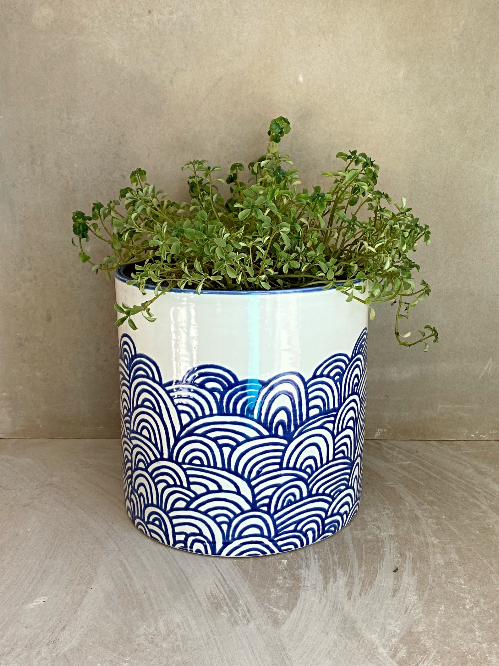 Handmade to Order 8” Ceramic Planter - Etsy