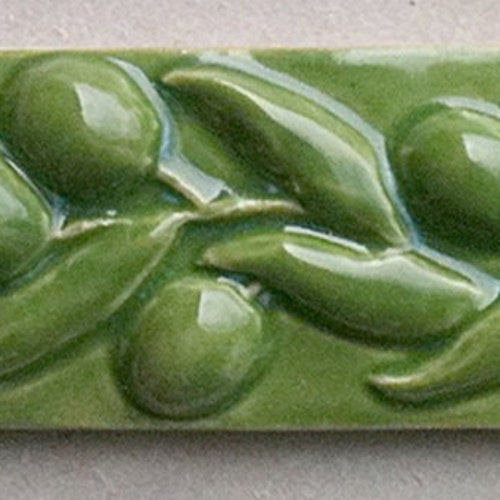 Olive Branch Accent Tile - Etsy