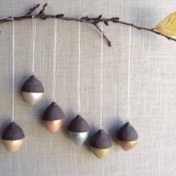 Acorn Ornaments - Etsy