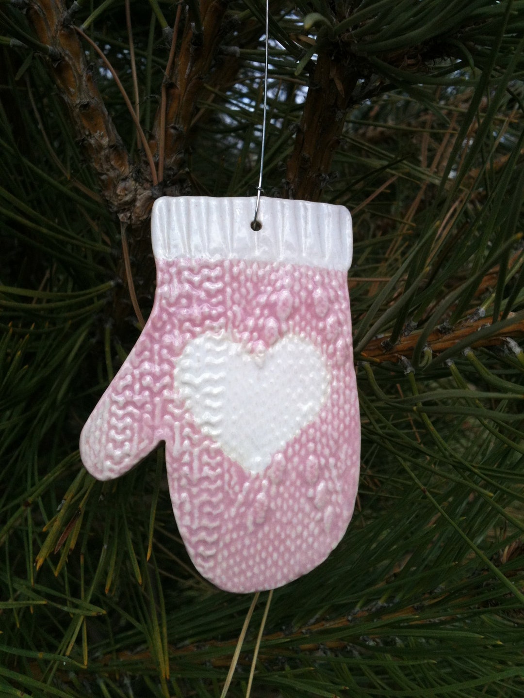 Mitten Christmas Ornament, Holiday Decoration - Etsy