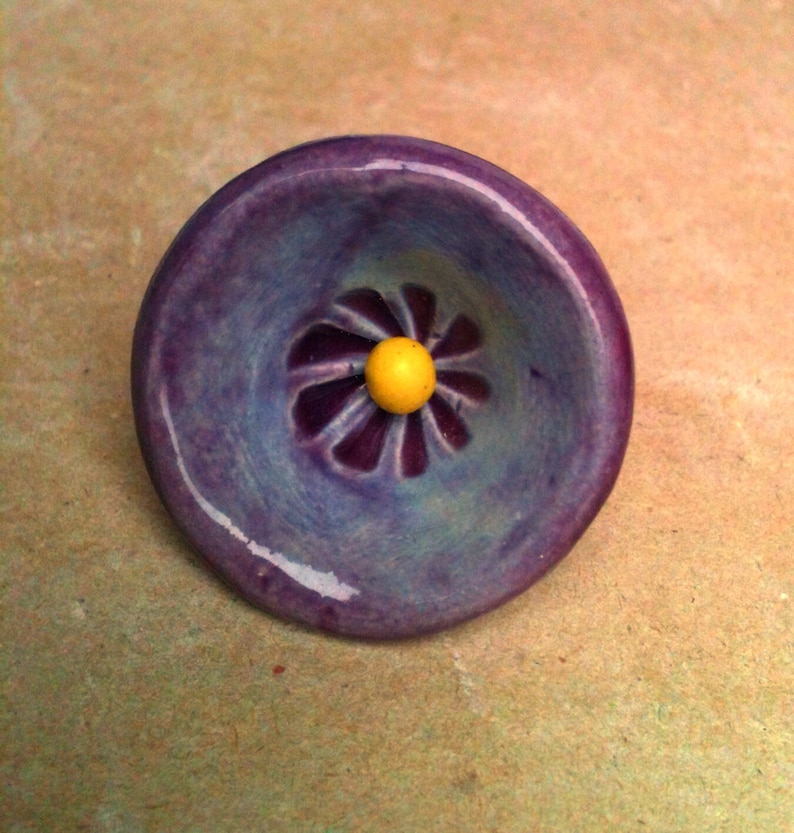 Modern Floral Furniture Knob, Cabinet Hardware, Drawer Pull - Etsy