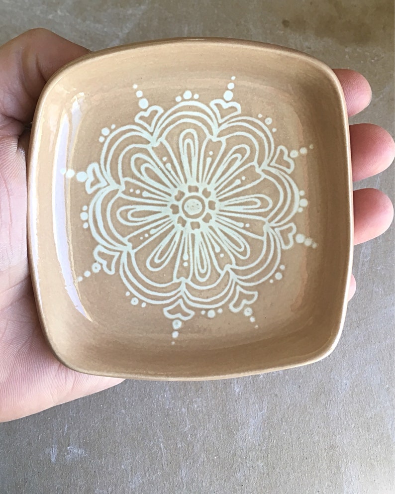 Set of 4 small plates | Etsy