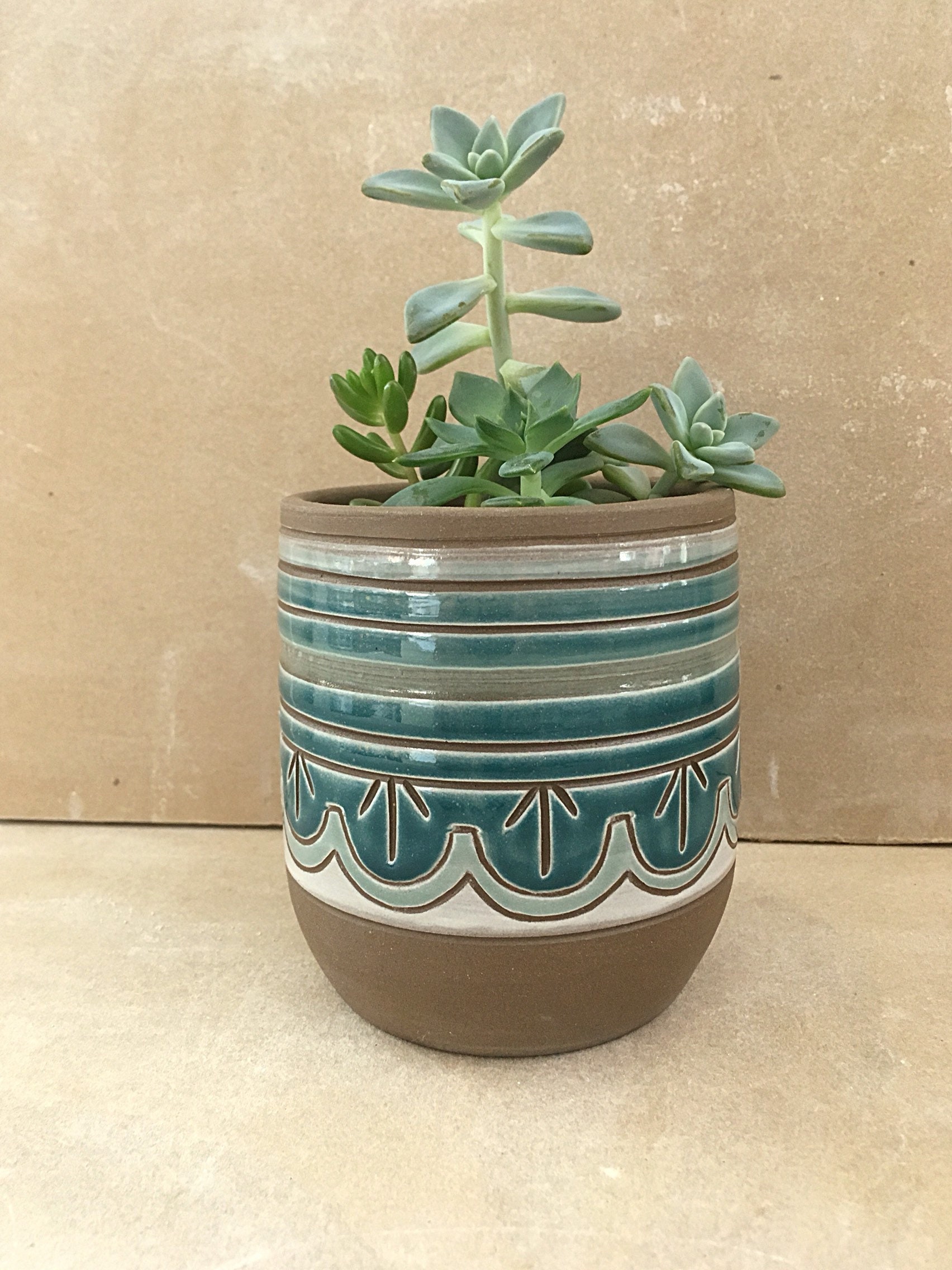 Handmade to order ceramic planter | Etsy