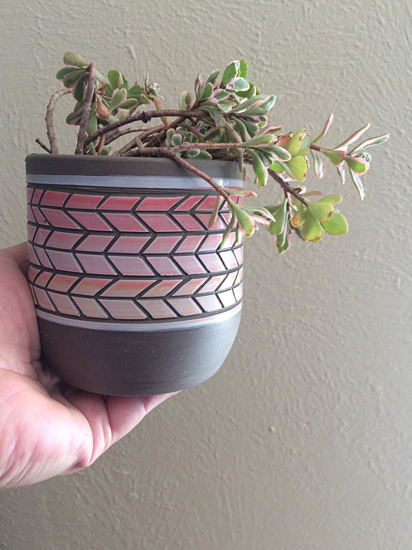 Handmade to Order Ceramic Planter | Etsy