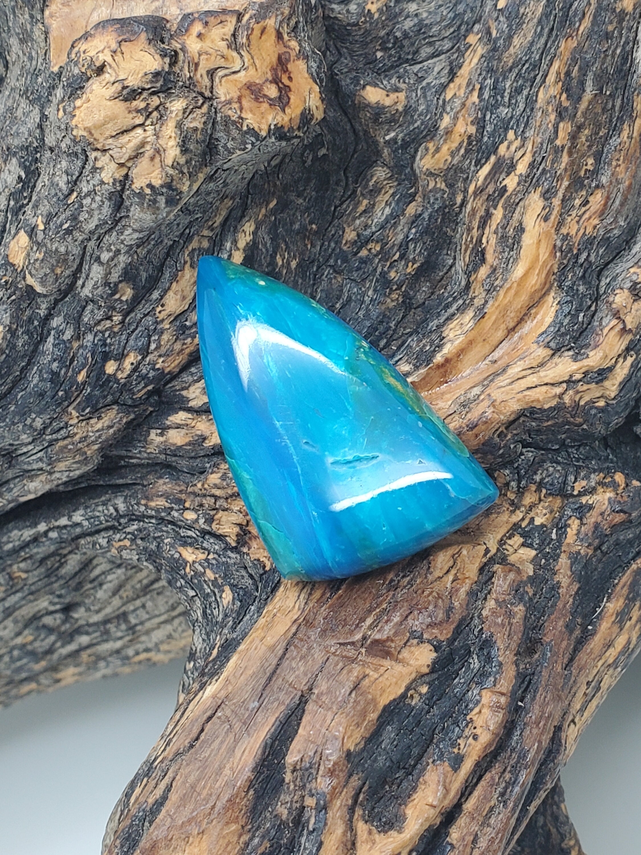 Electric Blue Opal