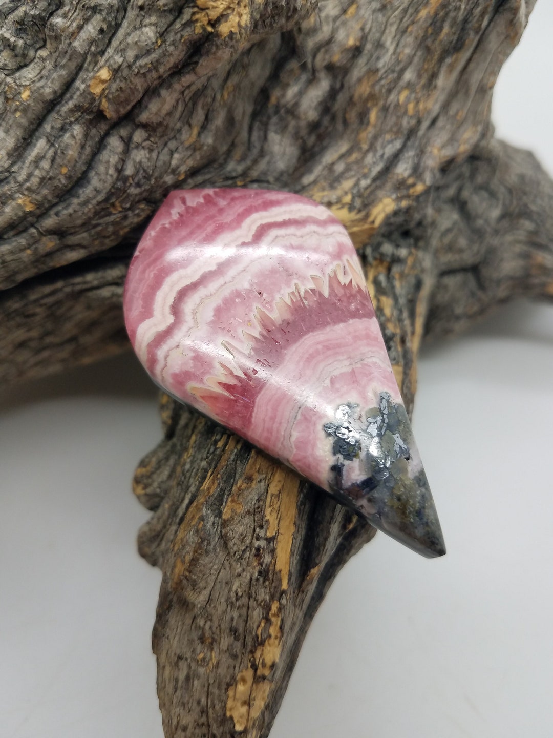 Pink Rhodochrosite Designer Cabochon - Etsy