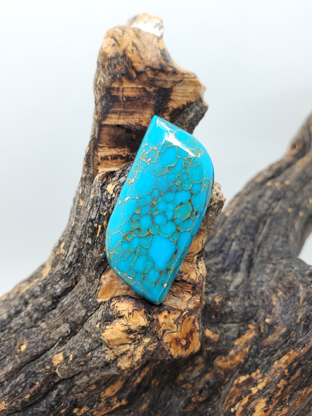Mojave Blue Turquoise High Dome Designer Cabochon - Etsy