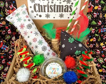 Stunning Cat Lover Gift Box Black and White Themed Cat Themed Gift Box ...