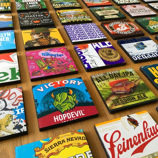 Craft Beer Coasters - Etsy