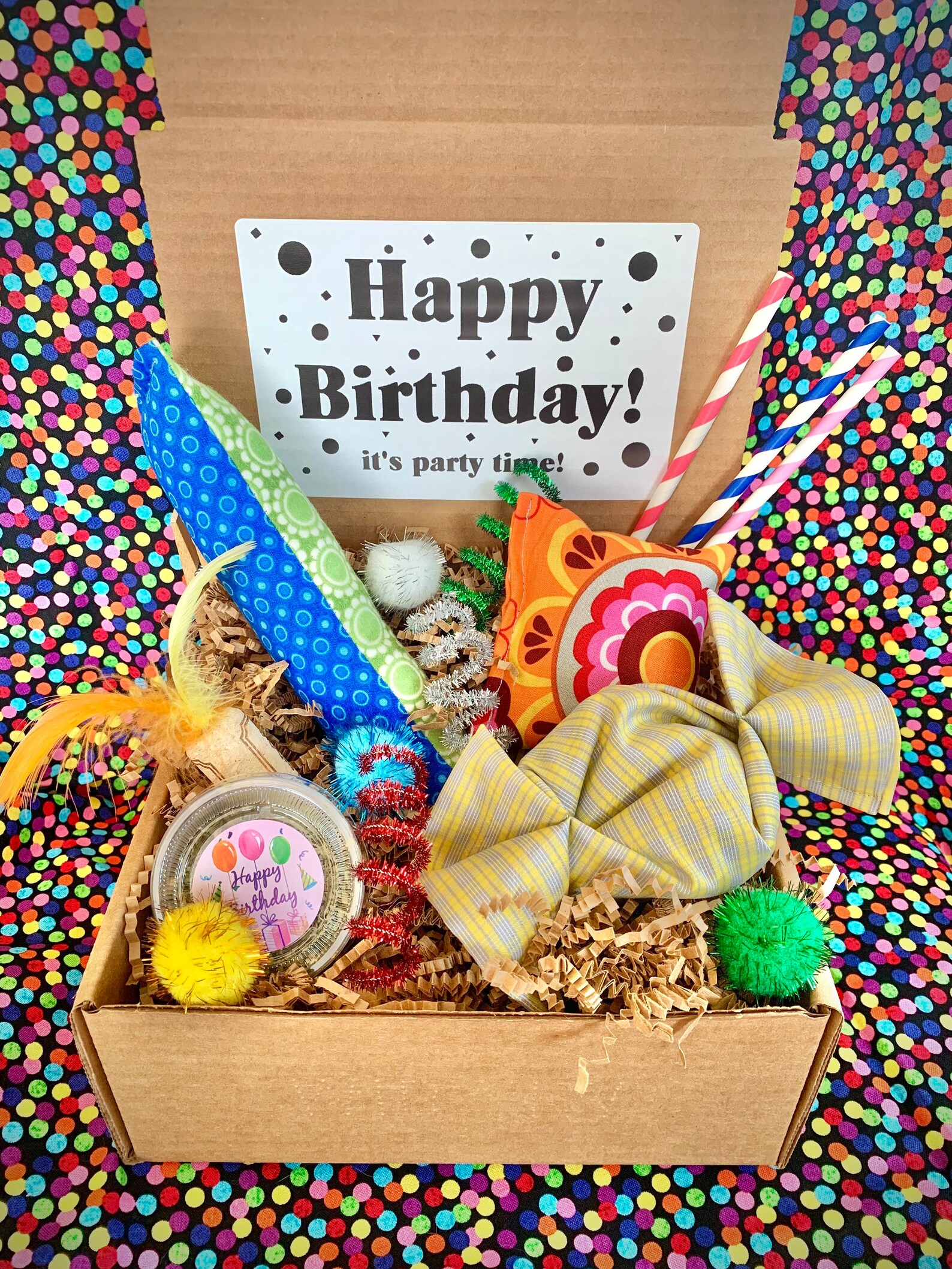 Birthday Cat Toy Gift Box - Etsy