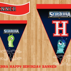 Slugterra Happy Birthday Banner INSTANT DOWNLOAD - Etsy