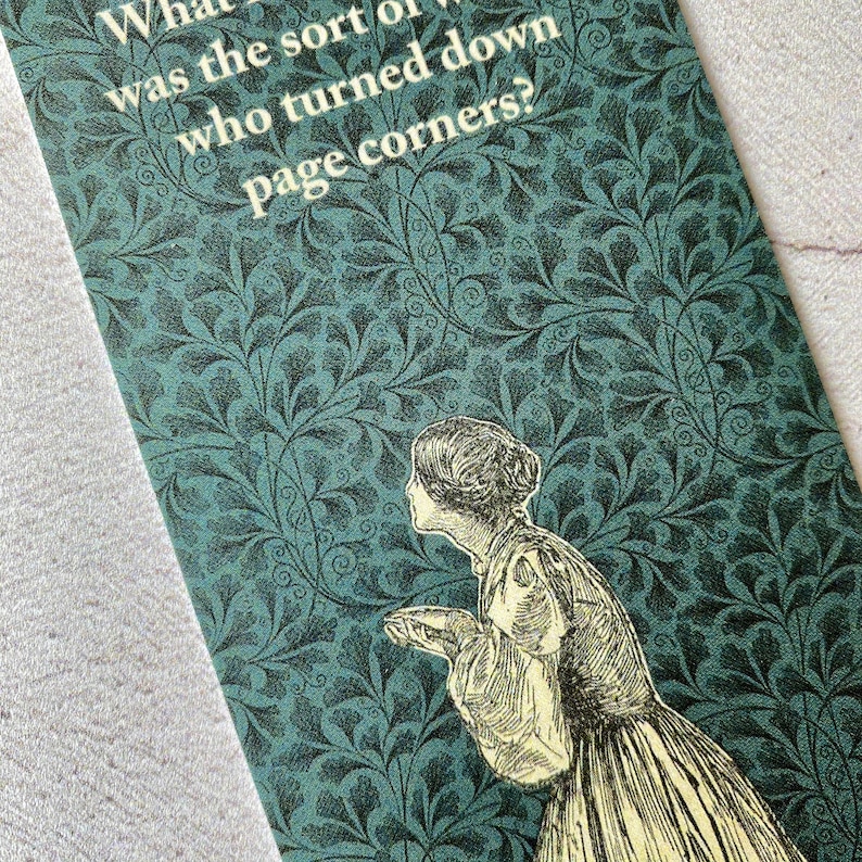 Book Lender Humour Bookmark Jane Eyre Charlotte Brontë - Etsy