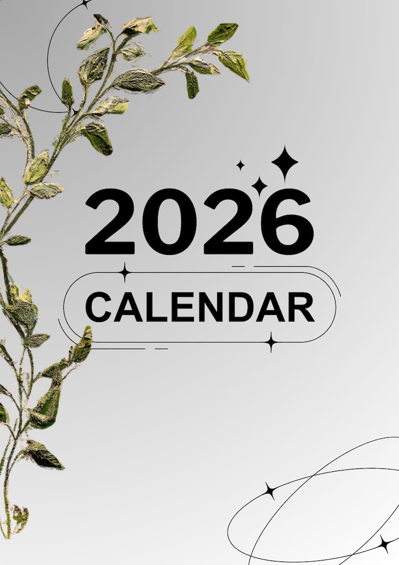 Daily to Do List Printable PDF, 12 Month Planner, Yearly Task Organizer ...