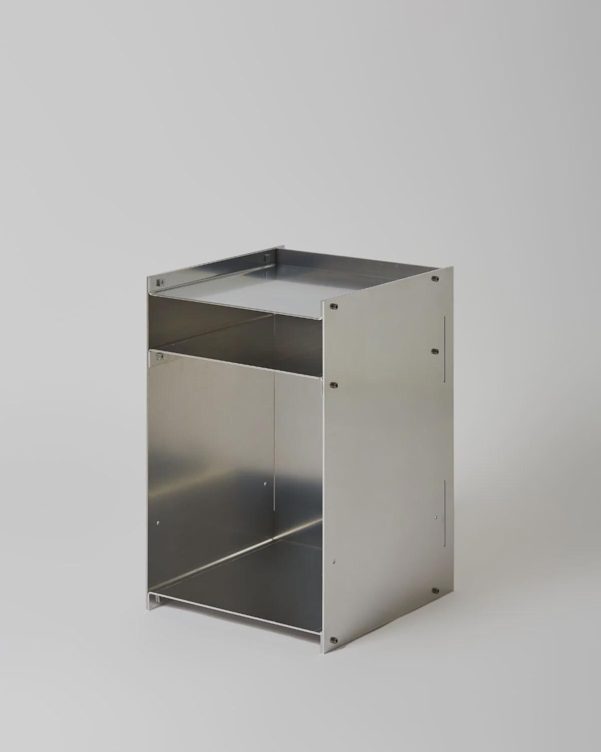Minimalist Aluminum Side Table, Modern Modular Design - Etsy