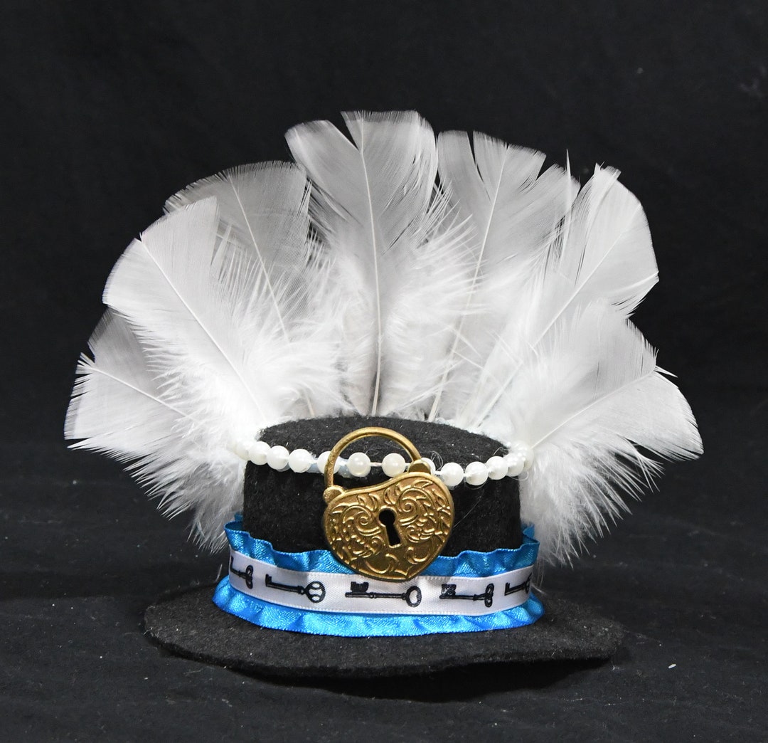 Alice in Wonderland Victorian Style Mini Hat Dark Alice - Etsy UK