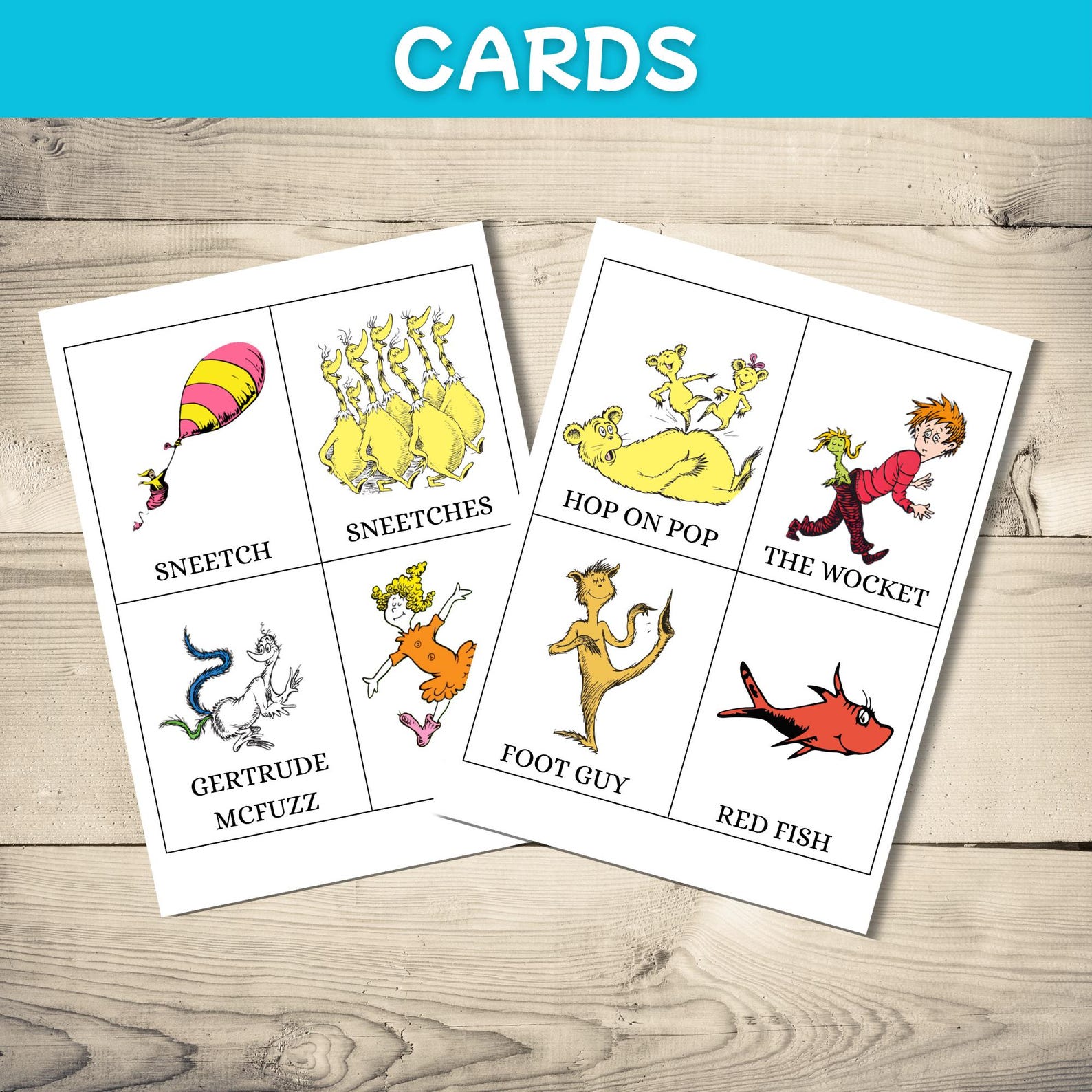 Dr Seuss Scavenger Hunt Printable, Dr Seuss Treasure Hunt Game for Kids ...