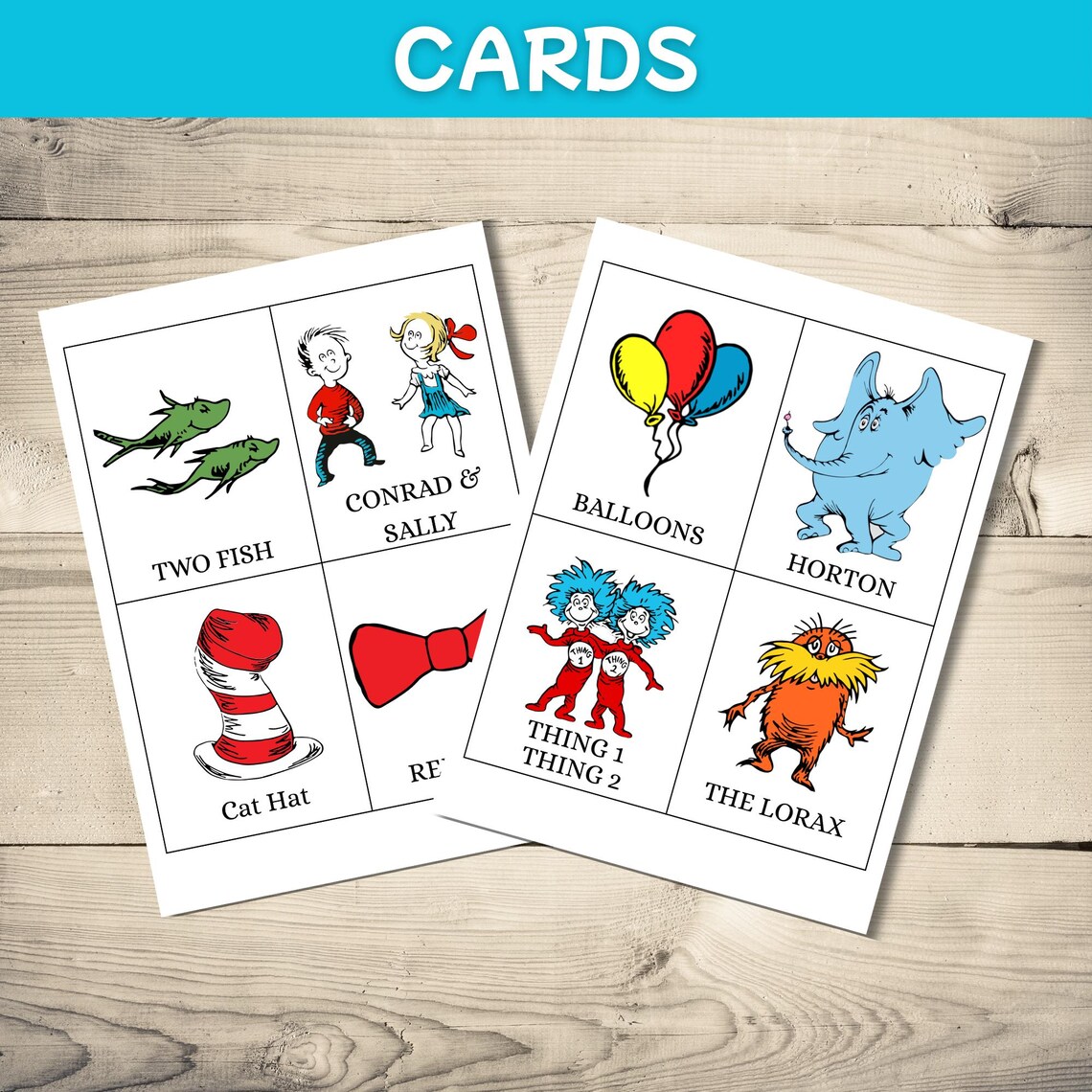 Dr Seuss Scavenger Hunt Printable, Dr Seuss Treasure Hunt Game for Kids ...